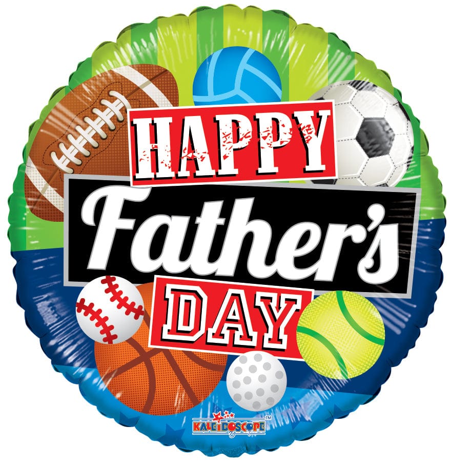 Happy Father's Day Sports 18″ Balloon – American Celebrations