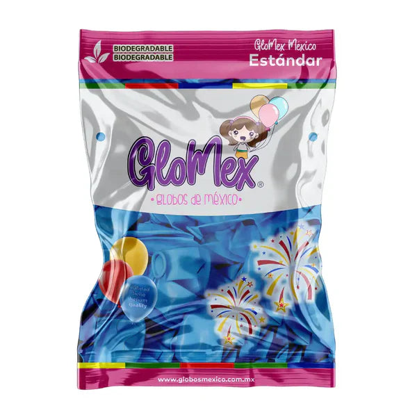 Baby Blue 12″ Latex Balloons (100 count) – American Celebrations