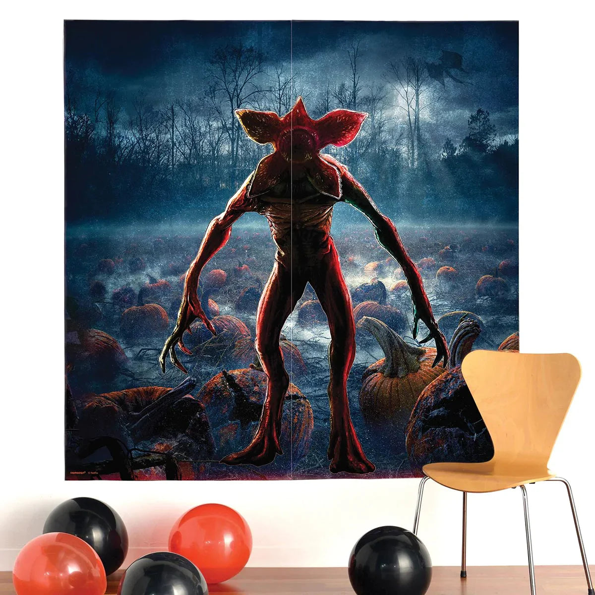 Stranger Things 2 Backdrop 5.5′ x 5.5′ – American Celebrations